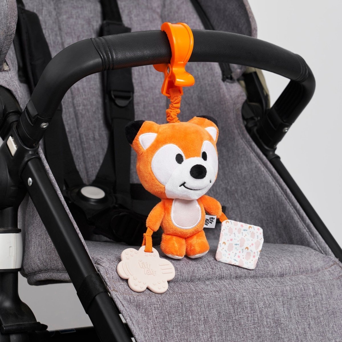 Sensory Pram Toy - Riff The Fox – Riff Raff Baby UK